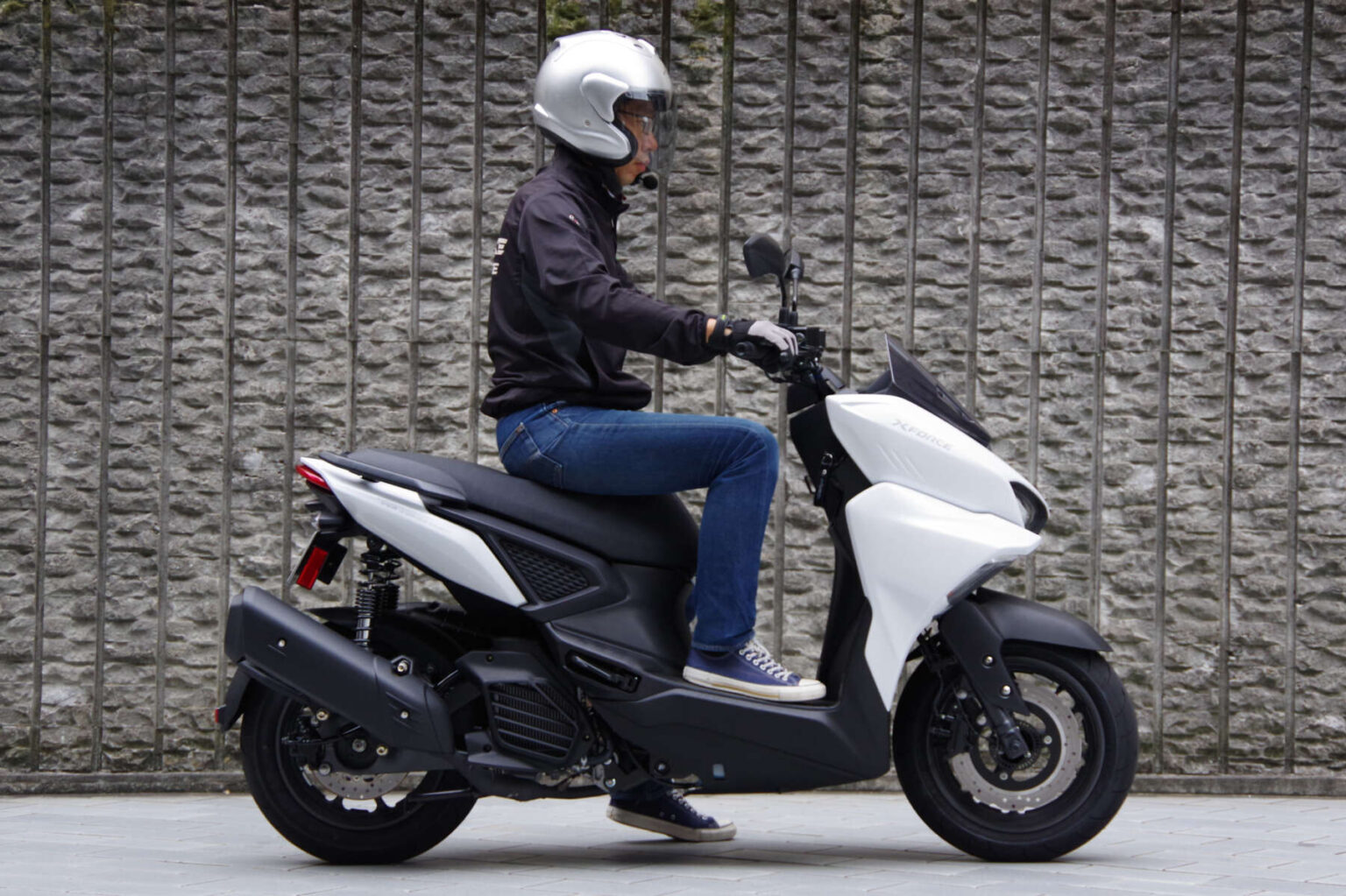 Xフォースはヤマハの最新155ccスクーター、マジェスティSの上位互換性を確認 - ForR