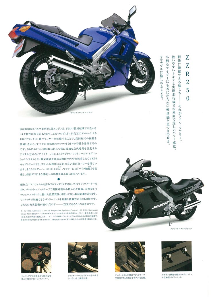 ZZ-R250という小粋な相棒【後編】～ド定番ツアラーとして人気を維持し、スポーツバイク不遇の時代を乗り越えた～ - ForR