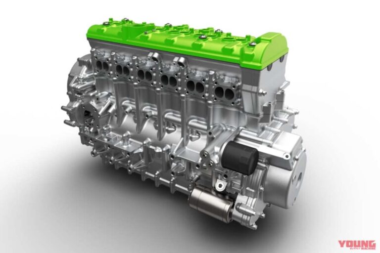 カワサキが新型6気筒ターボエンジンを開発!! あるぞガソリン版と液体水素版! 新GPZ900Rを思わせる共通項とは - ForR