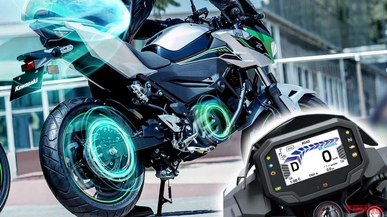 15秒限定の加速装置付き！ カワサキが原付二種EV「Z e-1」を101万2000円で1/13発売、補助金は最大58万円！ - ForR