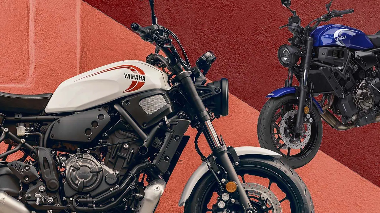 ヤマハ「XSR700」2025年モデル発売！ レトロな白×赤とスポーティな青を新採用 - ForR